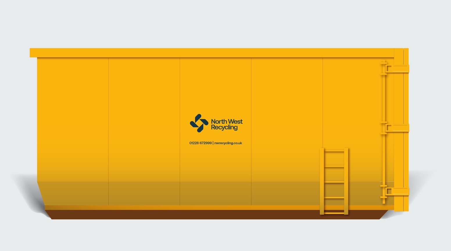 50 yard roll on roll off skip hire with North West Recycling.